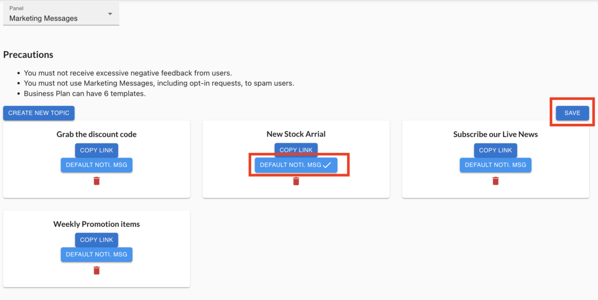 Subscribe via order notification – Boxify | FBL learning center